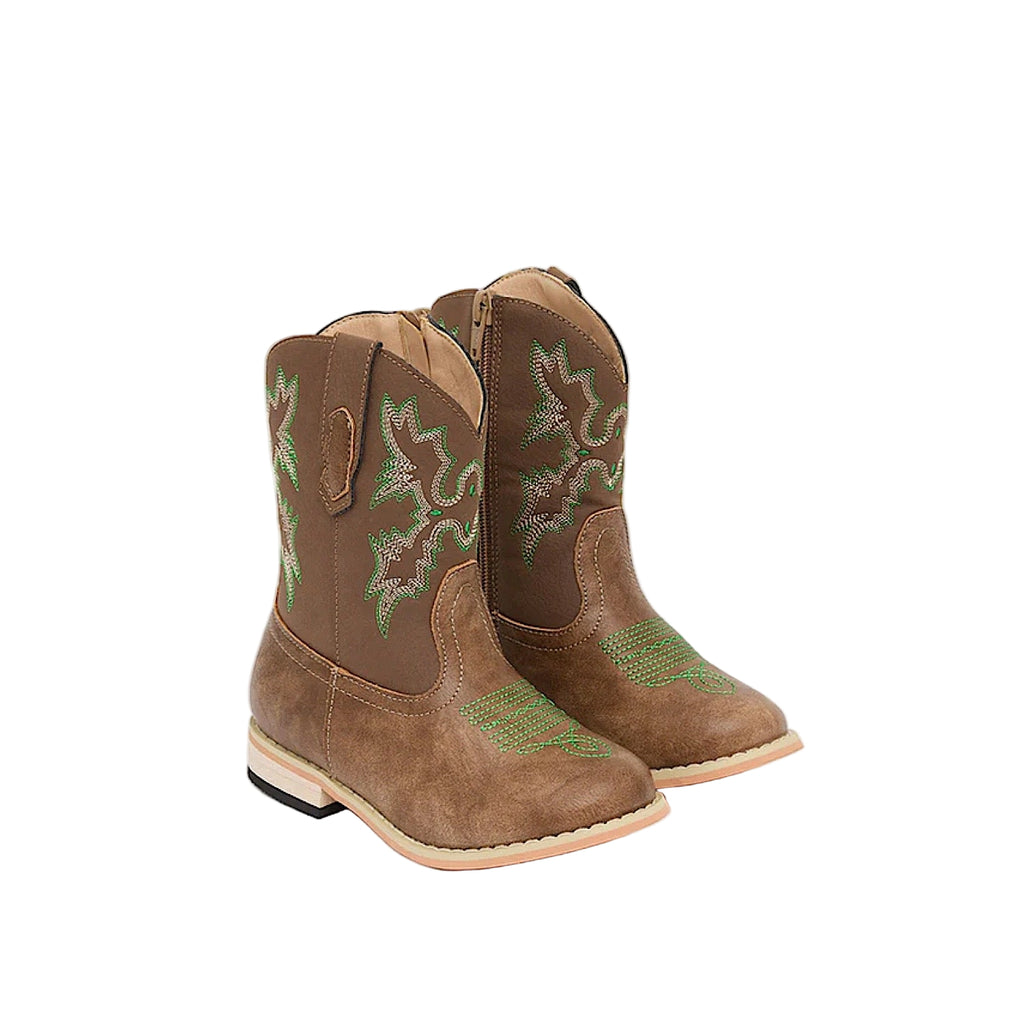 Buy Baxter Junior Western Boots - Emerald Green | The Stable Door
