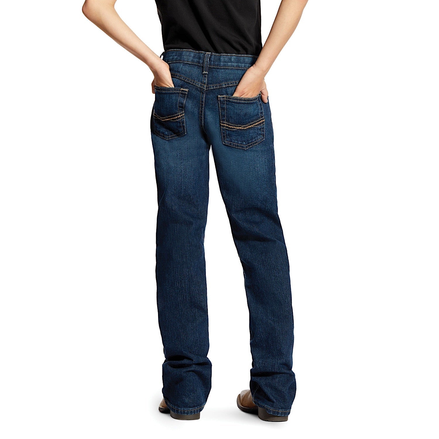 Buy Ariat Boys B4 Relaxed Stretch Boot Cut Jean - Legacy Chief | The ...