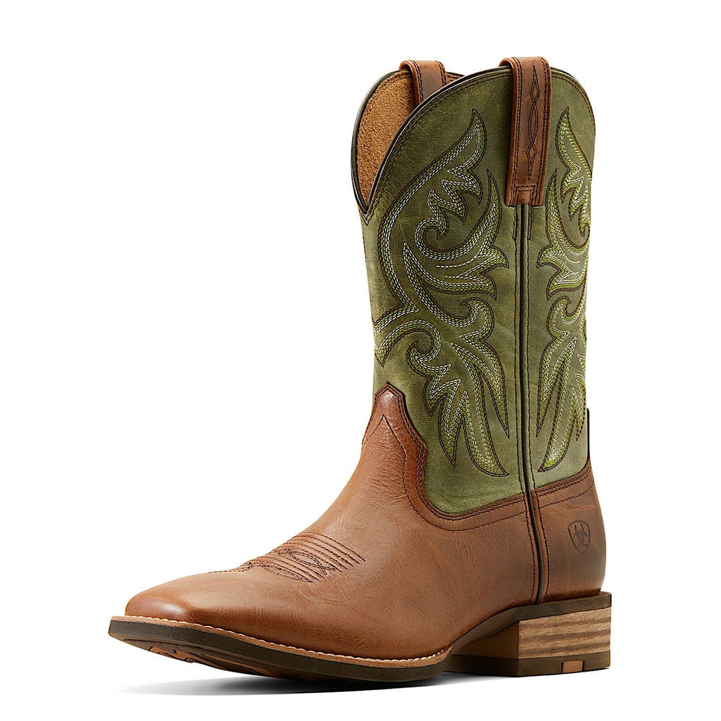 Buy Ariat Mens Slingshot Wide Square Toe Western Boot - Green | The ...