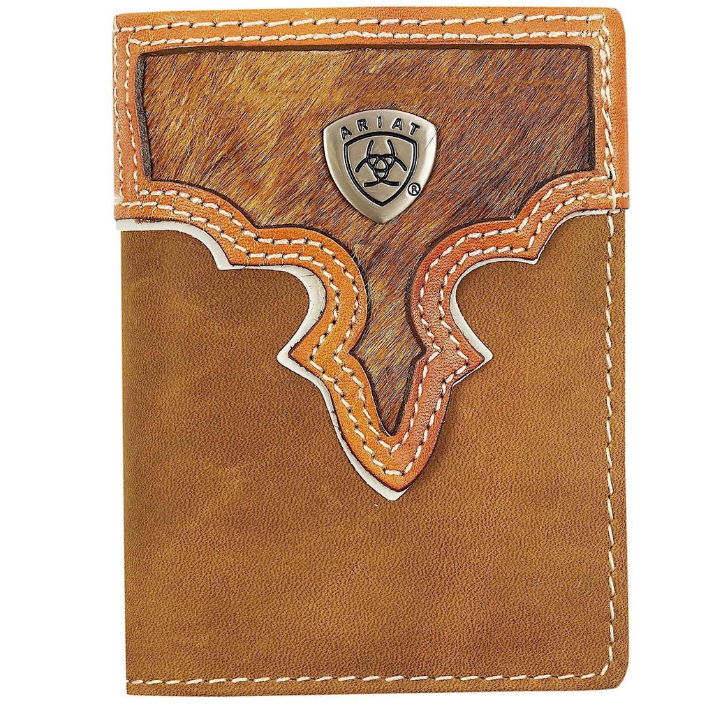 Buy Ariat Tri fold Wallet Brown WLT3108A – The Stable Door