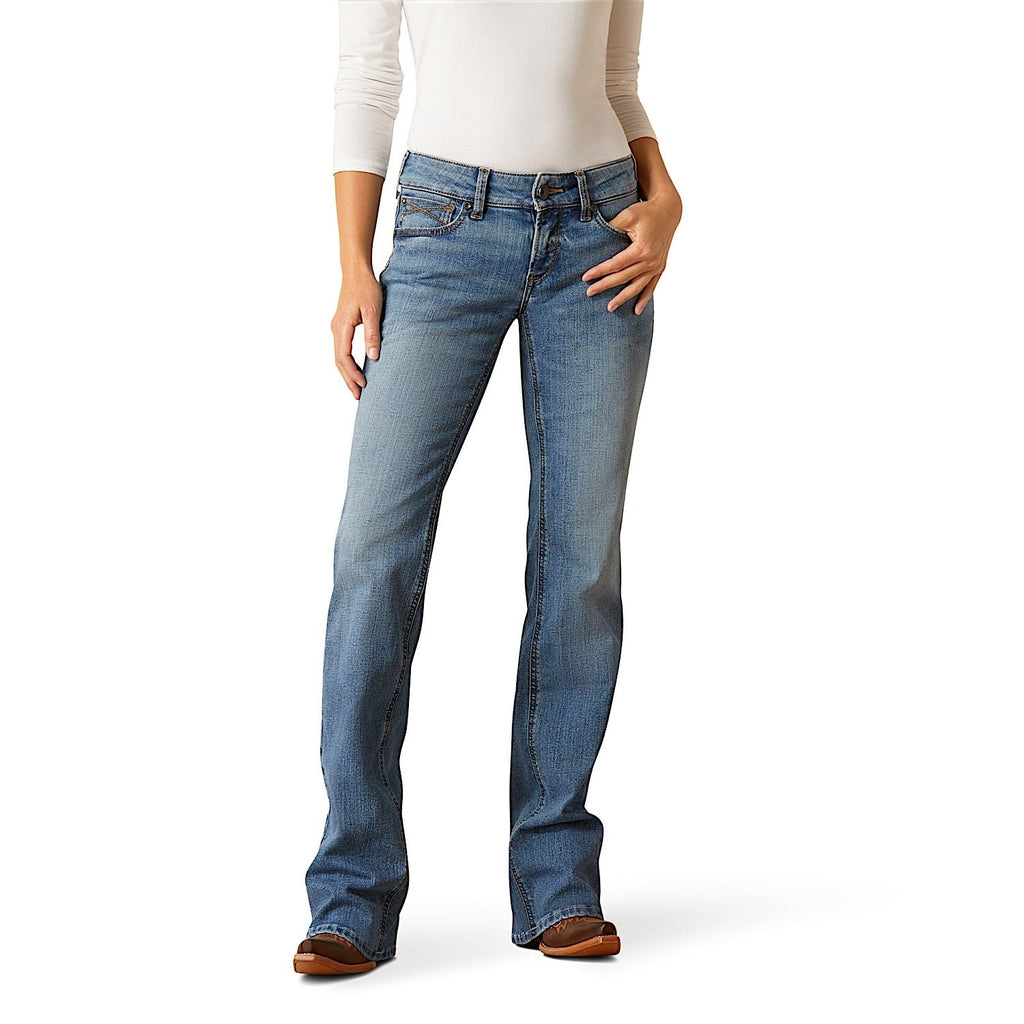 Buy Ariat Womens Mid Rise Allison Boot Leg Jean - California | The ...
