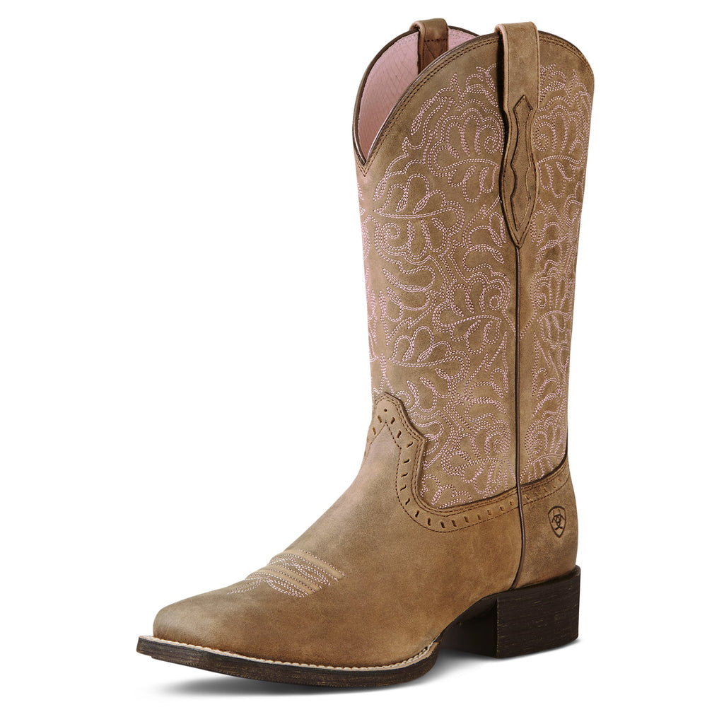 Buy Ariat Womens Round Up Remuda Boot Brown | The Stable Door