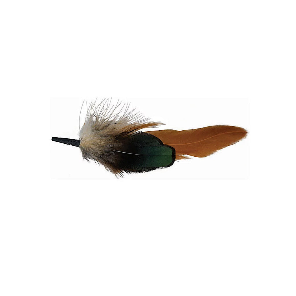 Buy Avenel Genuine Real Feather Lapel Pin - Nightingale | The Stable Door