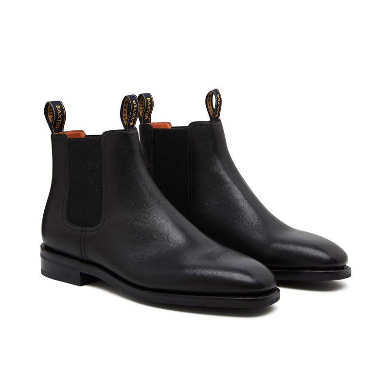 Buy Baxter Drover Boot Black – The Stable Door