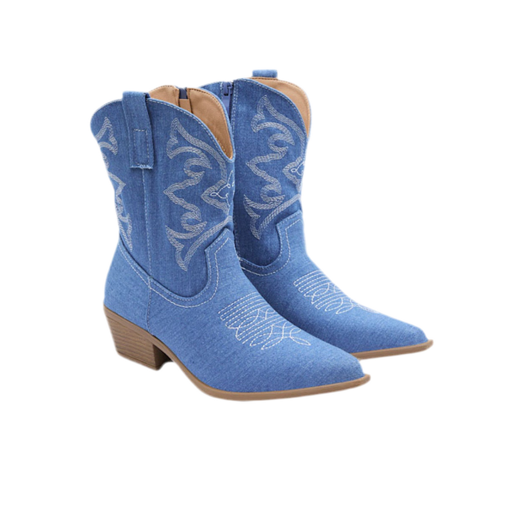 Buy Baxter Womens Ada Western Boot - Denim | The Stable Door