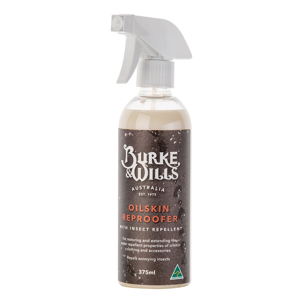 Buy Burke & Wills Oilskin Reproofing Spray 375ml | The Stable Door ...
