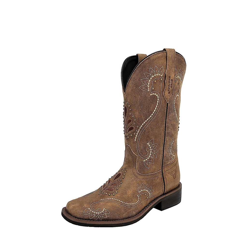 Buy Pure Western Womens Leander Boot - Tan | The Stable Door