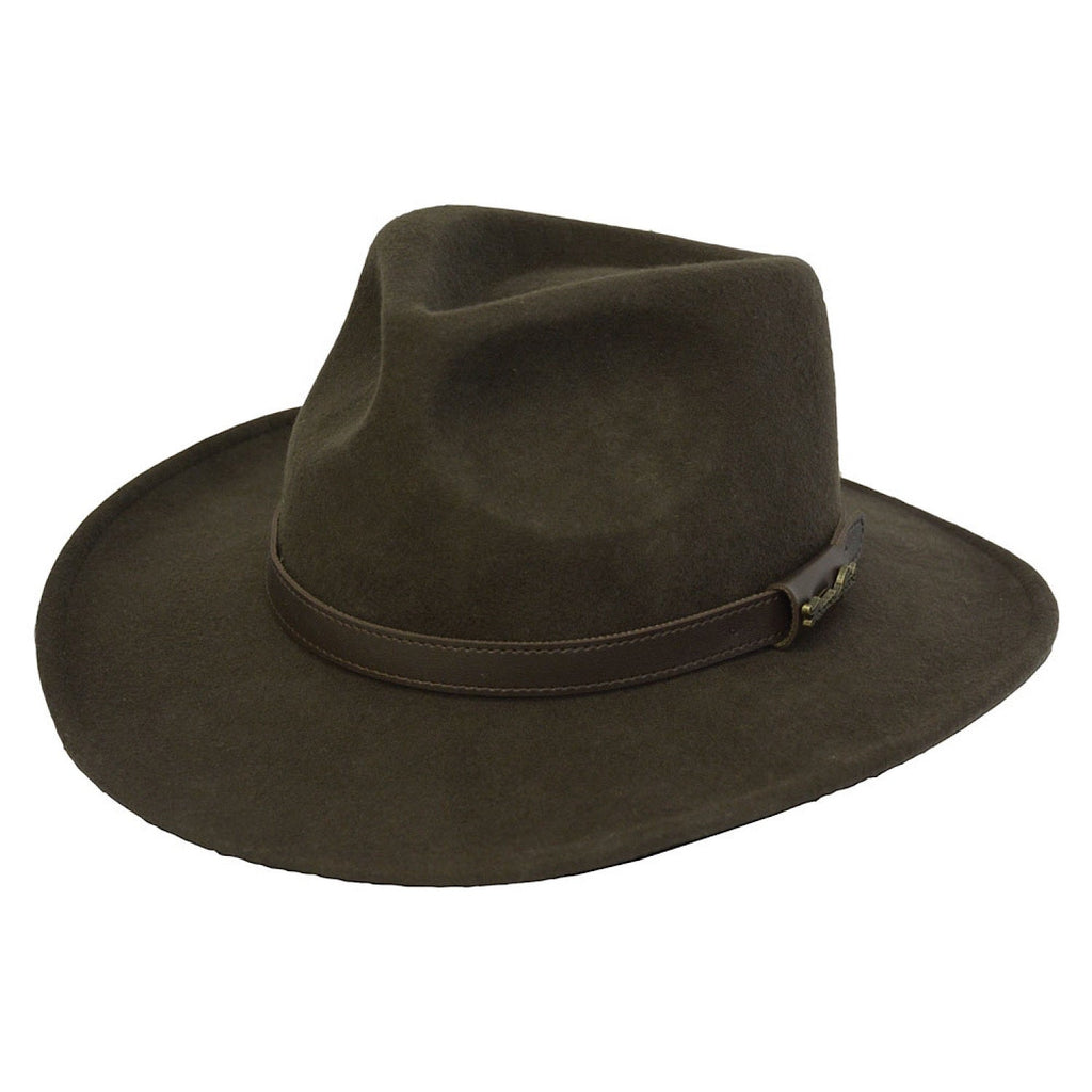 Buy Thomas Cook Bendigo Crushable Hat Dark Brown | The Stable Door