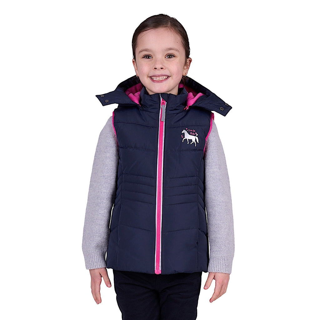 Buy Thomas Cook Girls Lucy Vest - Navy | The Stable Door