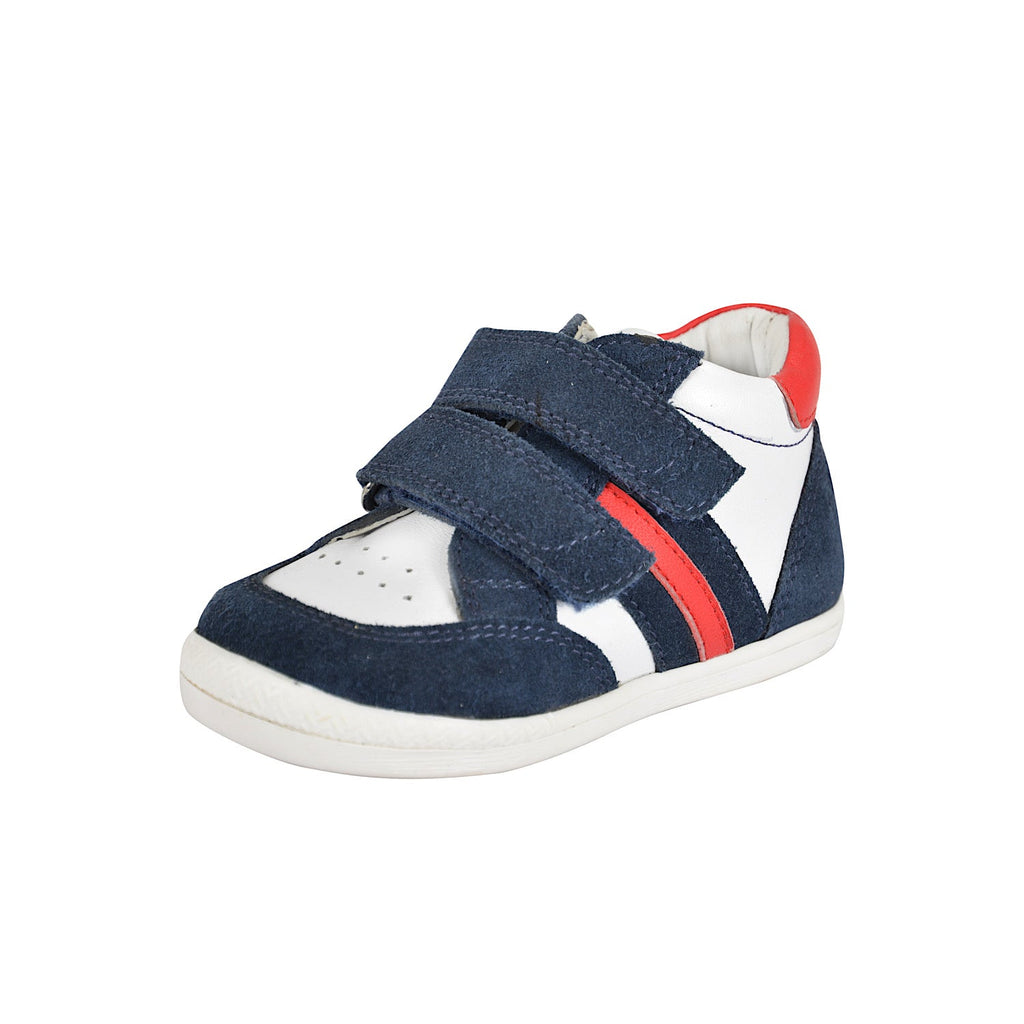 Buy Thomas Cook INFANT Apollo Velcro Shoe White/Navy/Red | The Stable Door