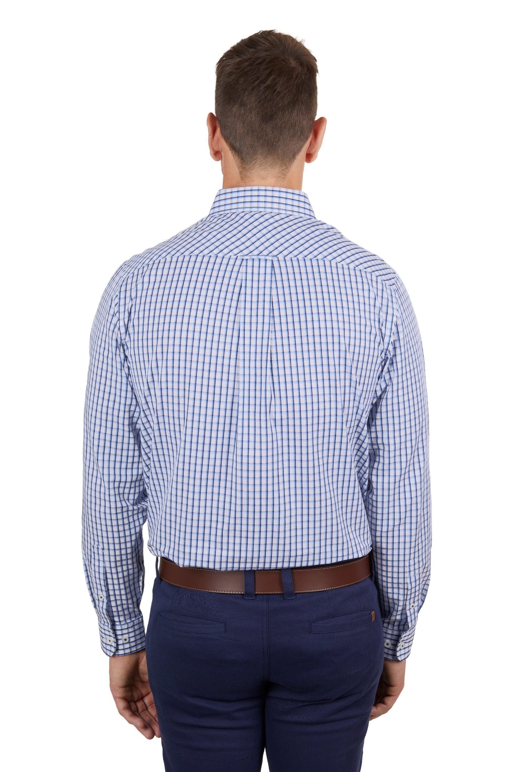 Buy Thomas Cook Mens Bert 2 Pocket Shirt Navy/Blue | The Stable Door