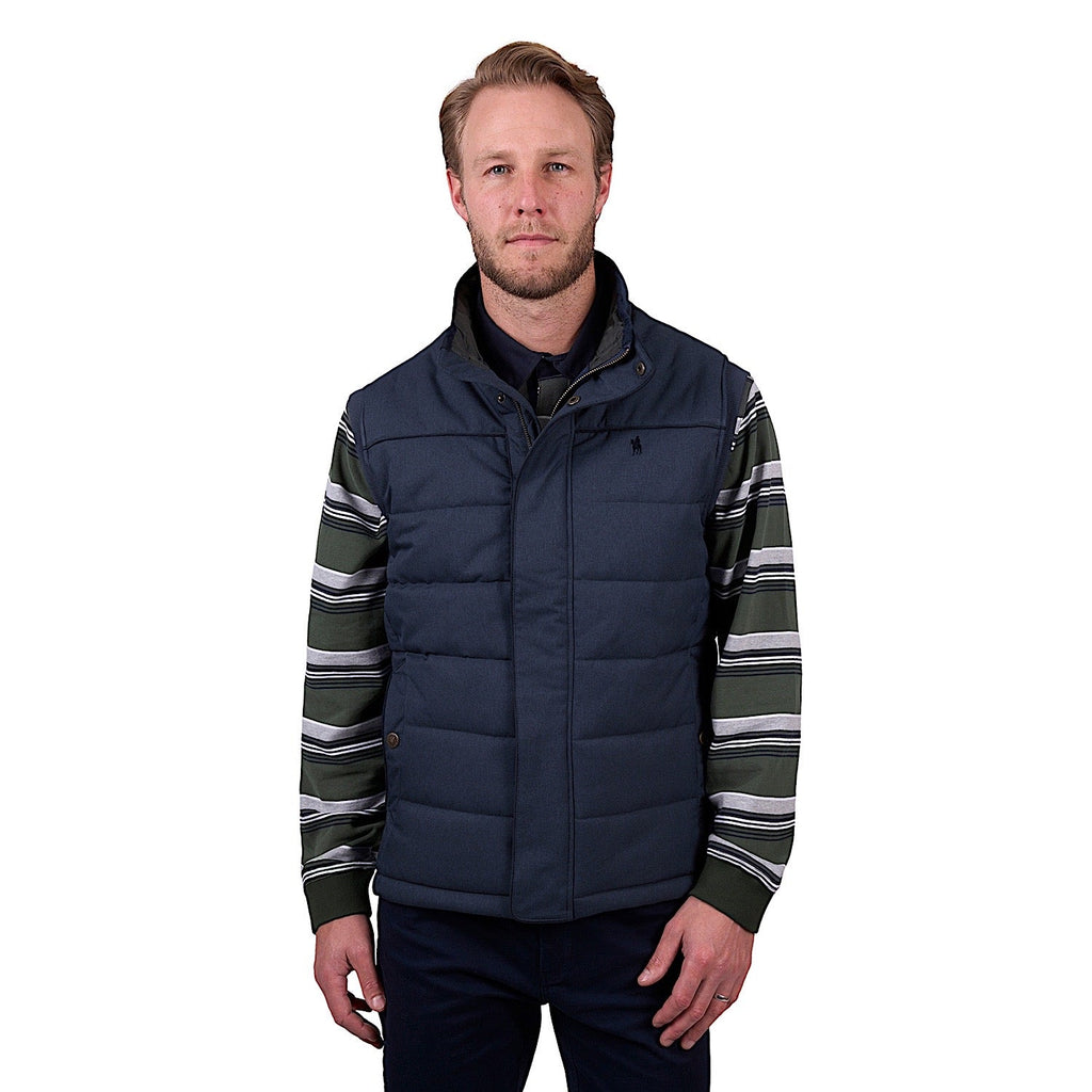 Buy Thomas Cook Mens Jude Vest - Navy Marle | The Stable Door