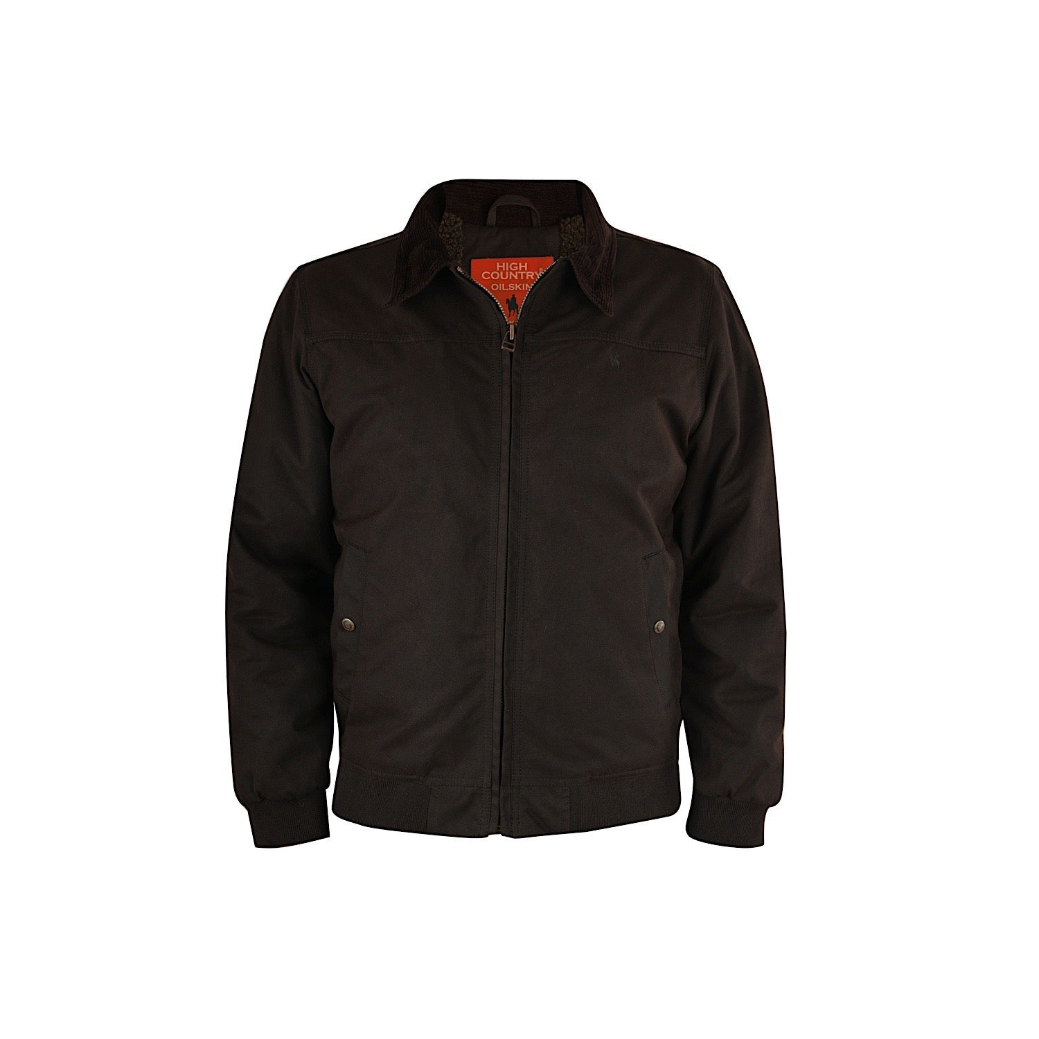 Buy Thomas Cook Mens Oilskin Bomber Jacket Rustic Mulch | The Stable Door