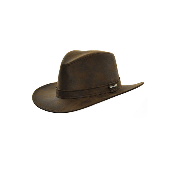 Buy Thomas Cook Travel Crushable Hat Dark Brown | The Stable Door