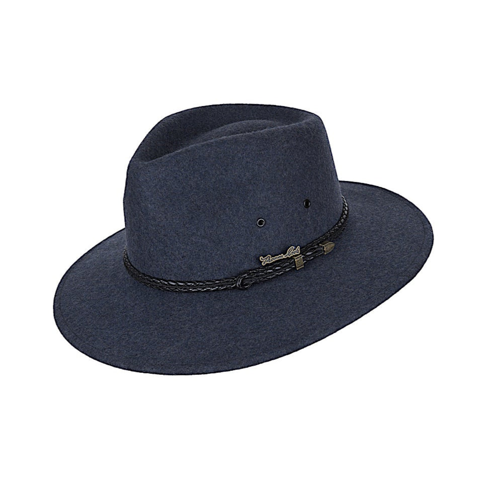 Buy Thomas Cook Wanderer Crushable Hat - Navy Marle | The Stable Door