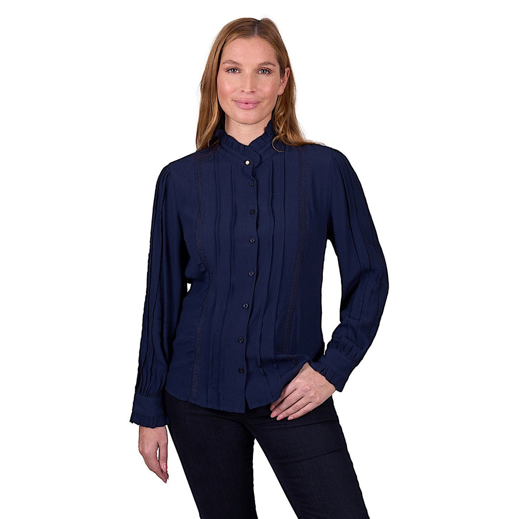 Buy Thomas Cook Womens Eleanor Blouse - Navy | The Stable Door