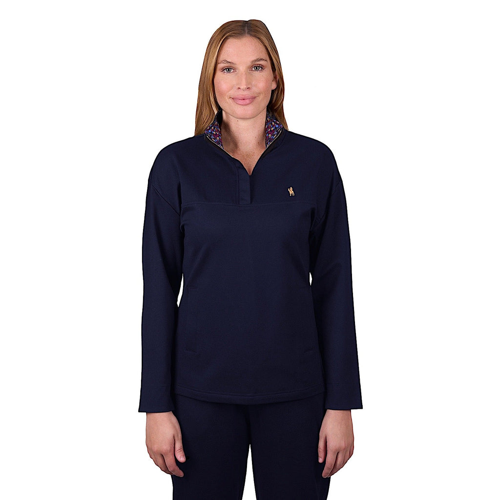 Buy Thomas Cook Womens Sandy 1/2 Zip Jumper - Midnight | The Stable Door