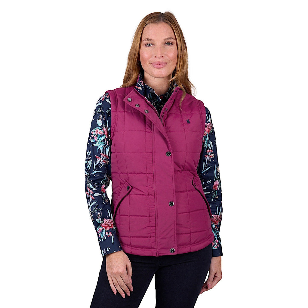 Buy Thomas Cook Womens Vera Vest - Raspberry | The Stable Door