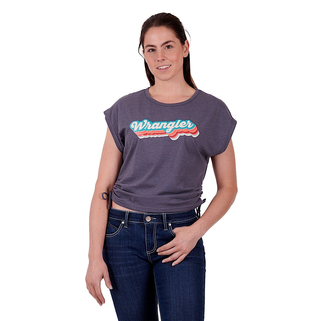 Buy Wrangler Womens Eve Tank Navy | The Stable Door