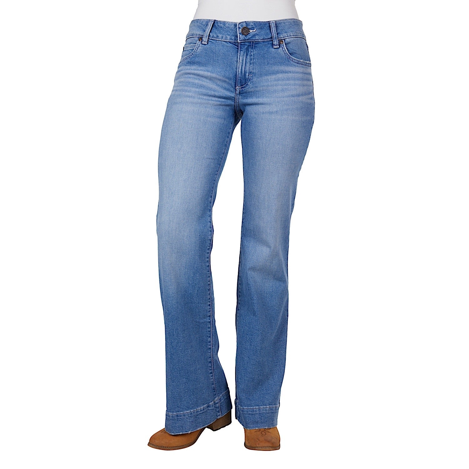 Buy Wrangler Womens Hallie Jean - Mae 34L Sky | The Stable Door