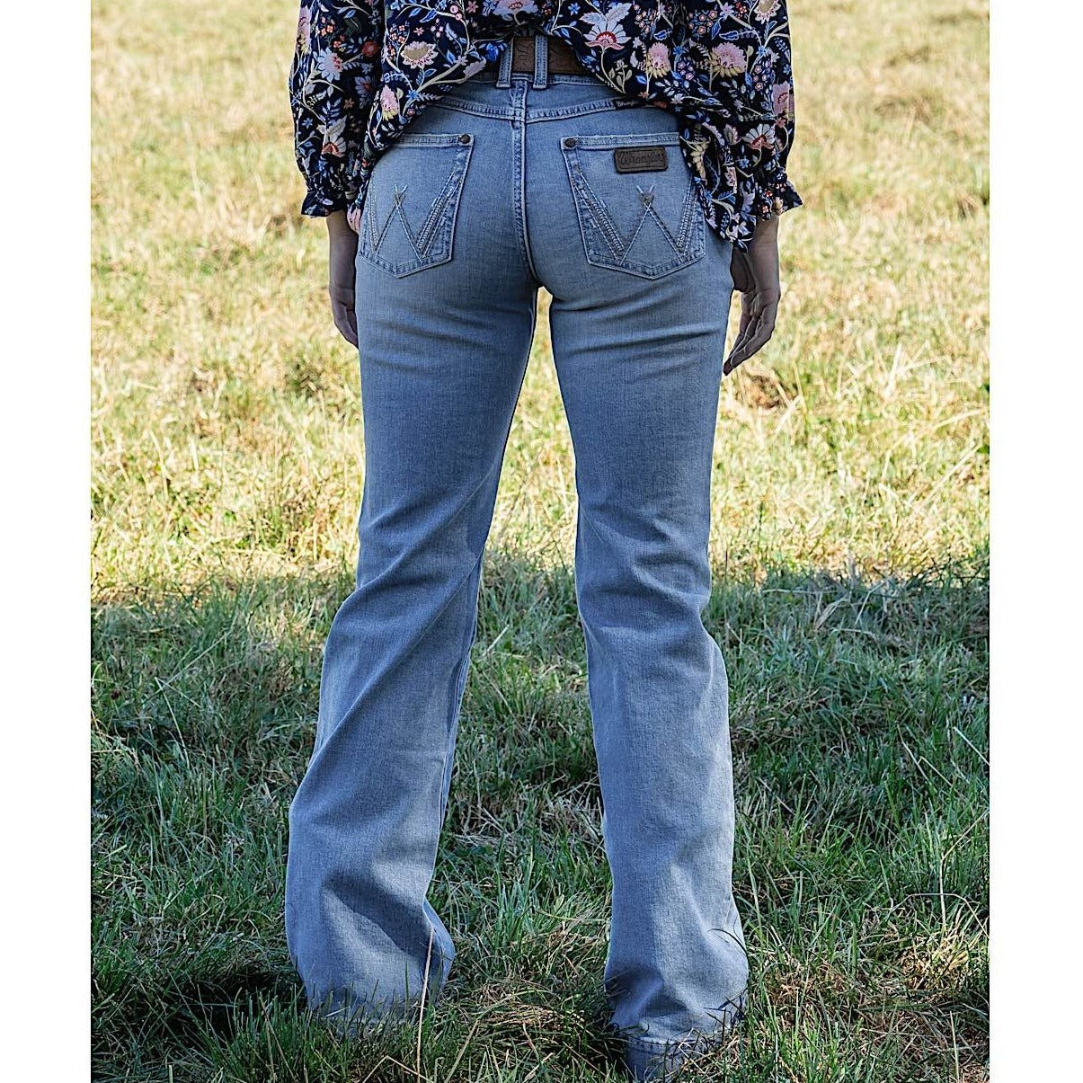 Buy Wrangler Womens Hallie Jean - Mae 34L Sky | The Stable Door