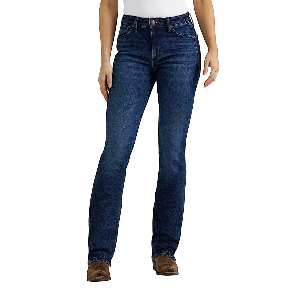 Buy Wrangler Womens Hi-Rise Boot Cut Jean - Bailey | The Stable Door